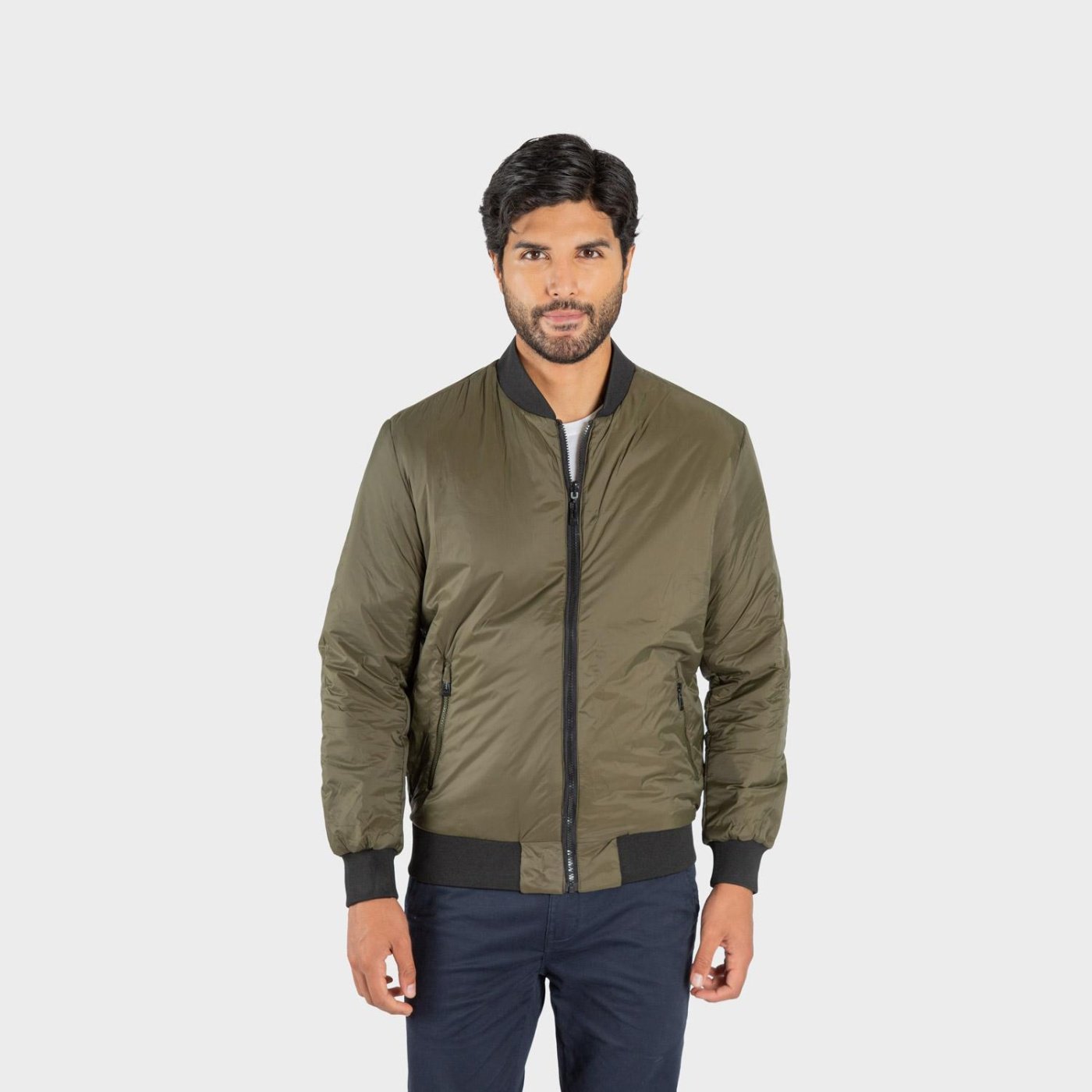 CASACA HOMBRE JOHN HOLDEN VERDE OLIVO – FARA NEW YORK BOUTIQUE
